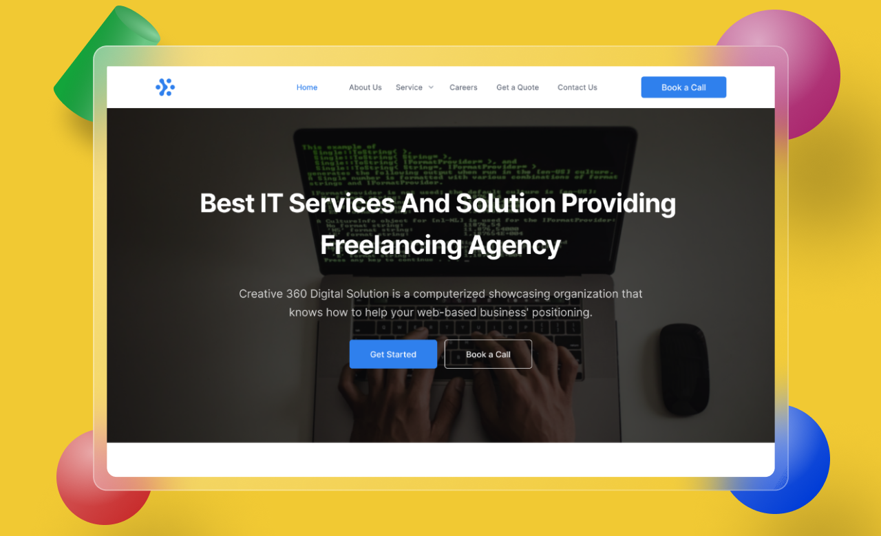 freelancing web ui by muhammad sheraz on Dribbble