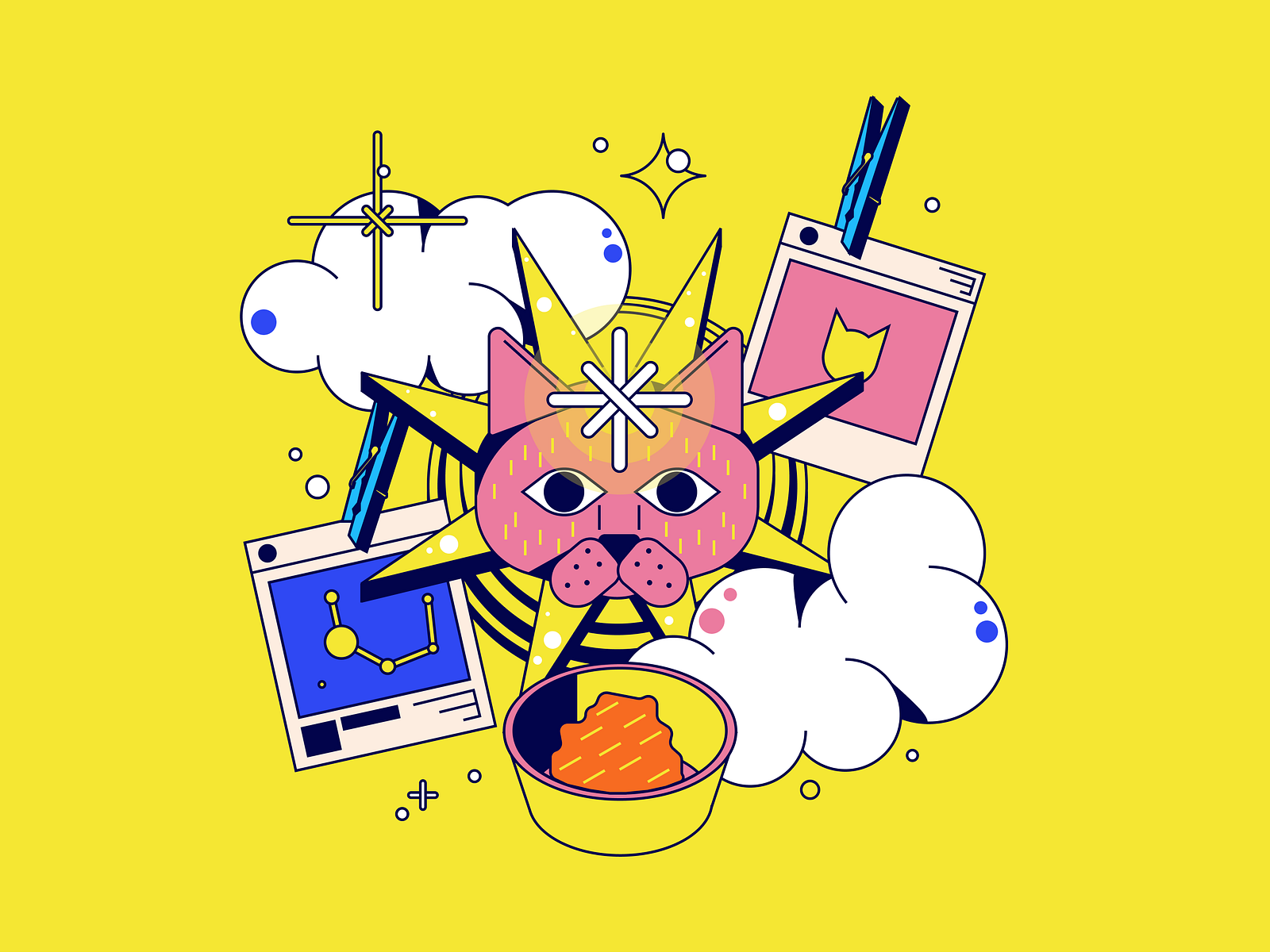Cat by Vlad Cross on Dribbble