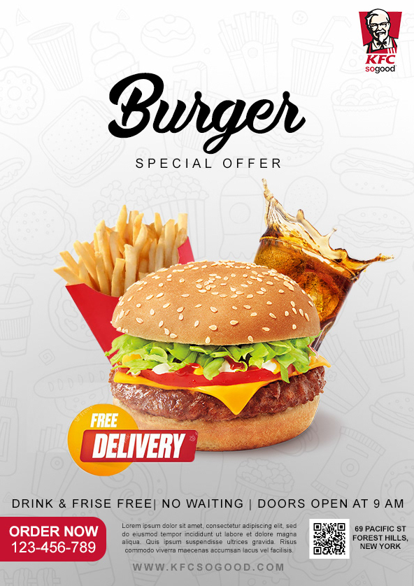 KFC Leaflet by Rutuja Nirgun on Dribbble