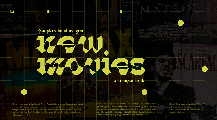 Poster design - New movies by sudarshan kadam on Dribbble