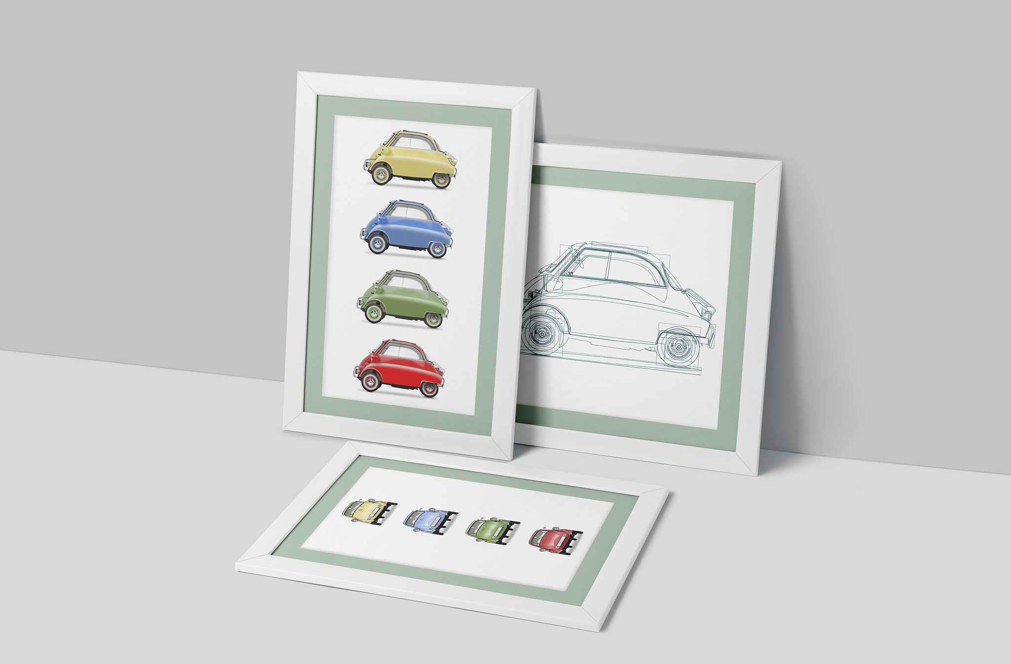 BMW Isetta 300 • Made in Figma by Victor Crespo on Dribbble