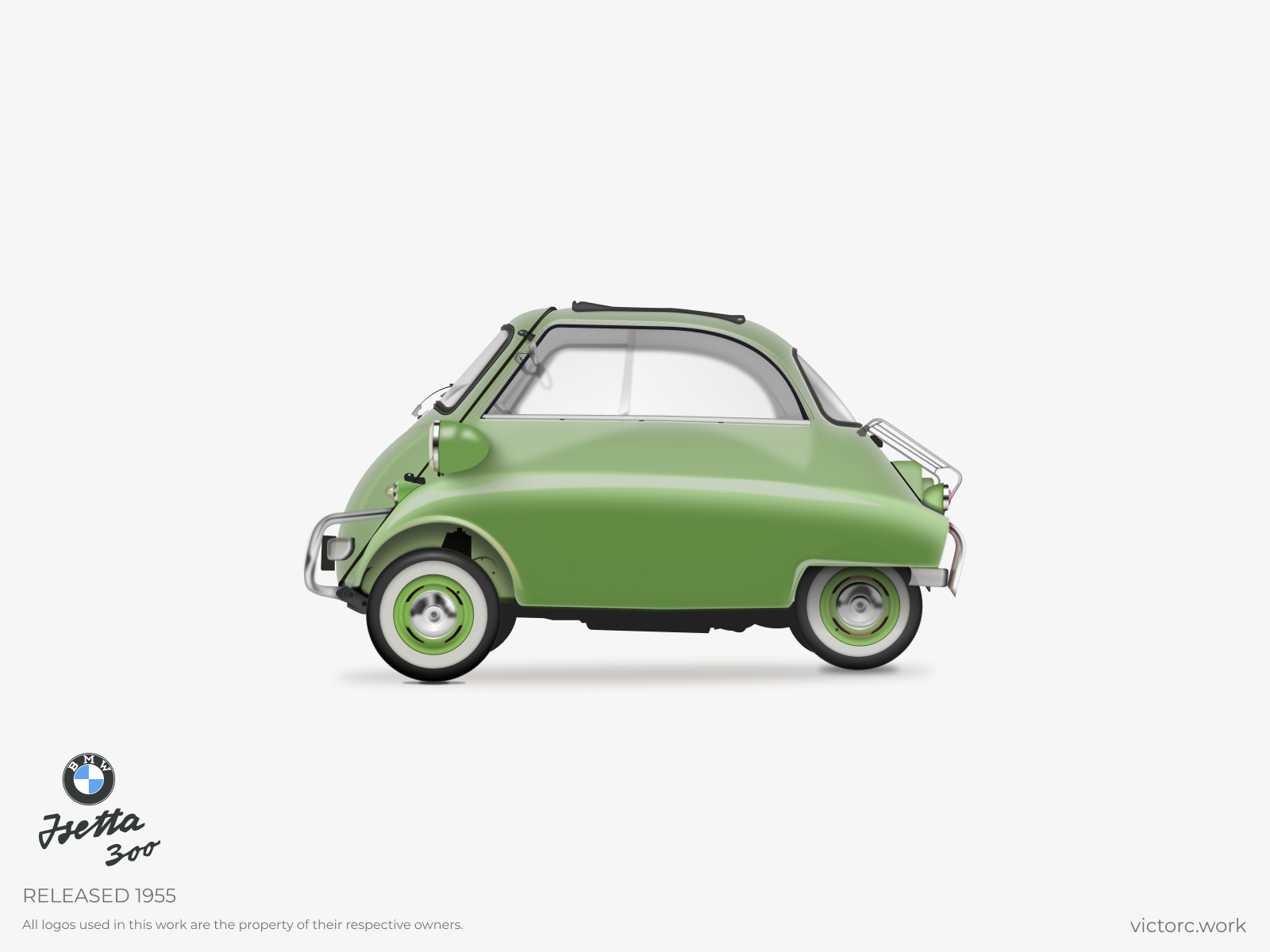 BMW Isetta 300 • Made in Figma by Victor Crespo on Dribbble