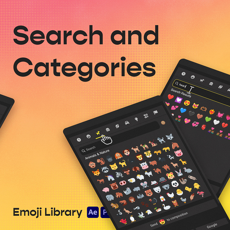 Emoji Library 😎 Plugin for After Effects and Premiere Pro by James ...