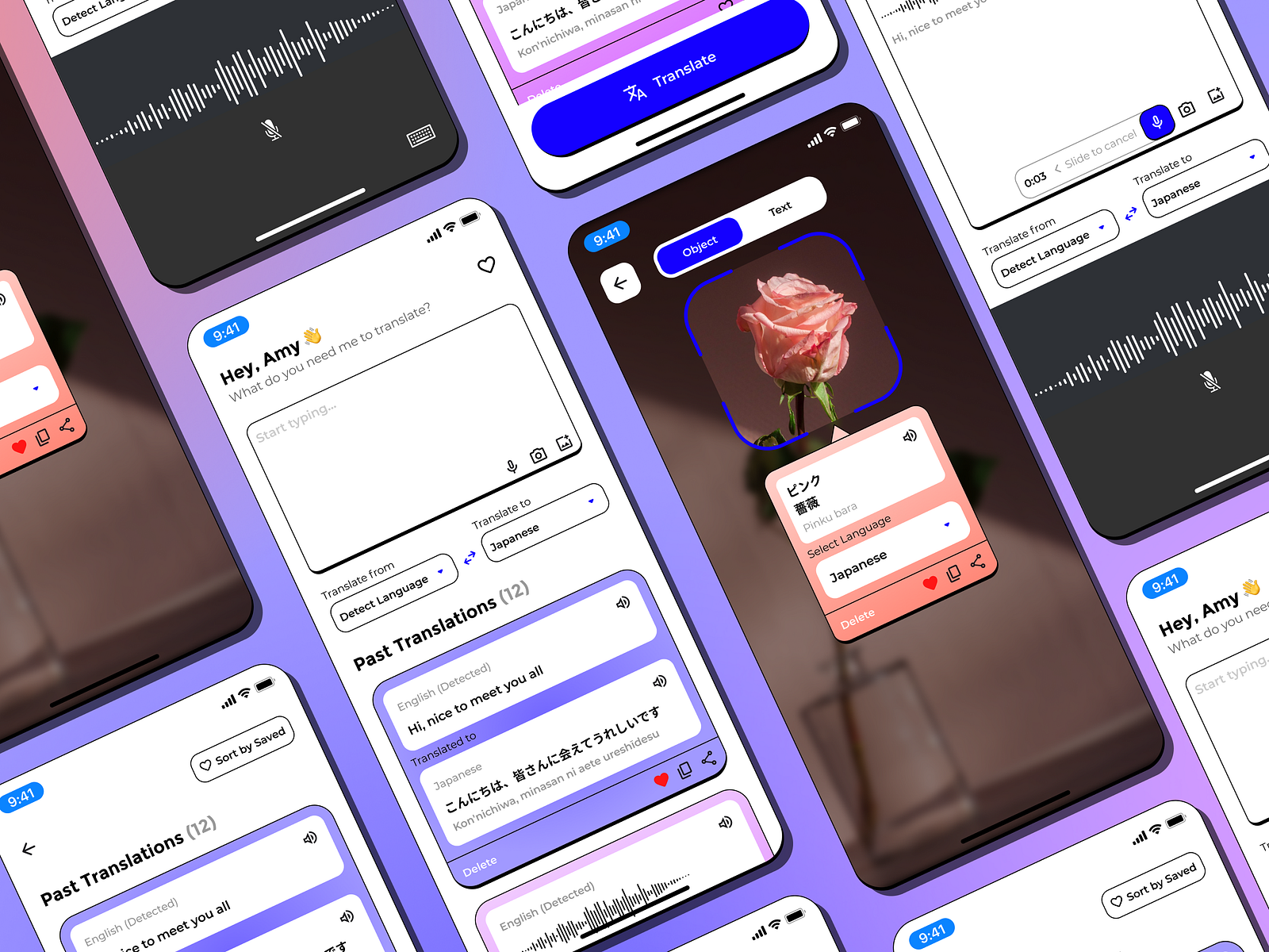 Ai Realtime Language Translation App By Deep Chatterjee On Dribbble