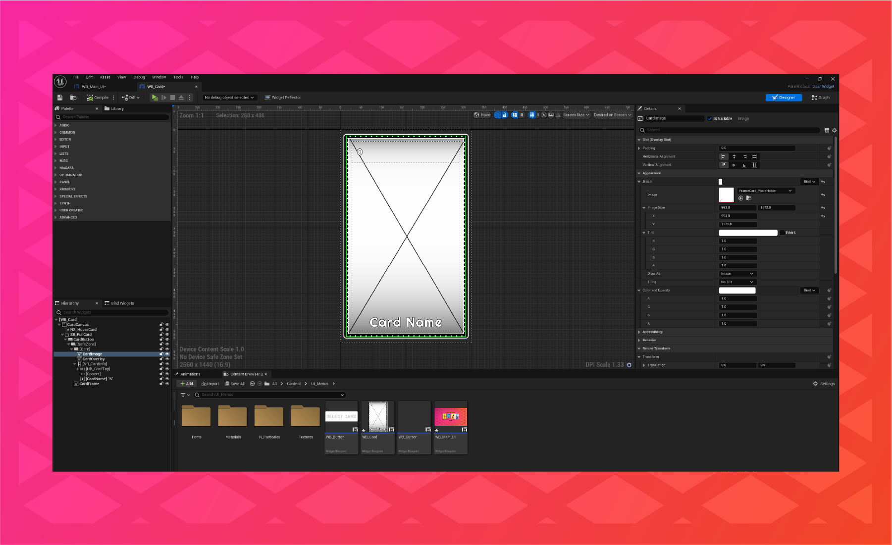 Unreal Engine UI Implementation by Luis Octavio on Dribbble