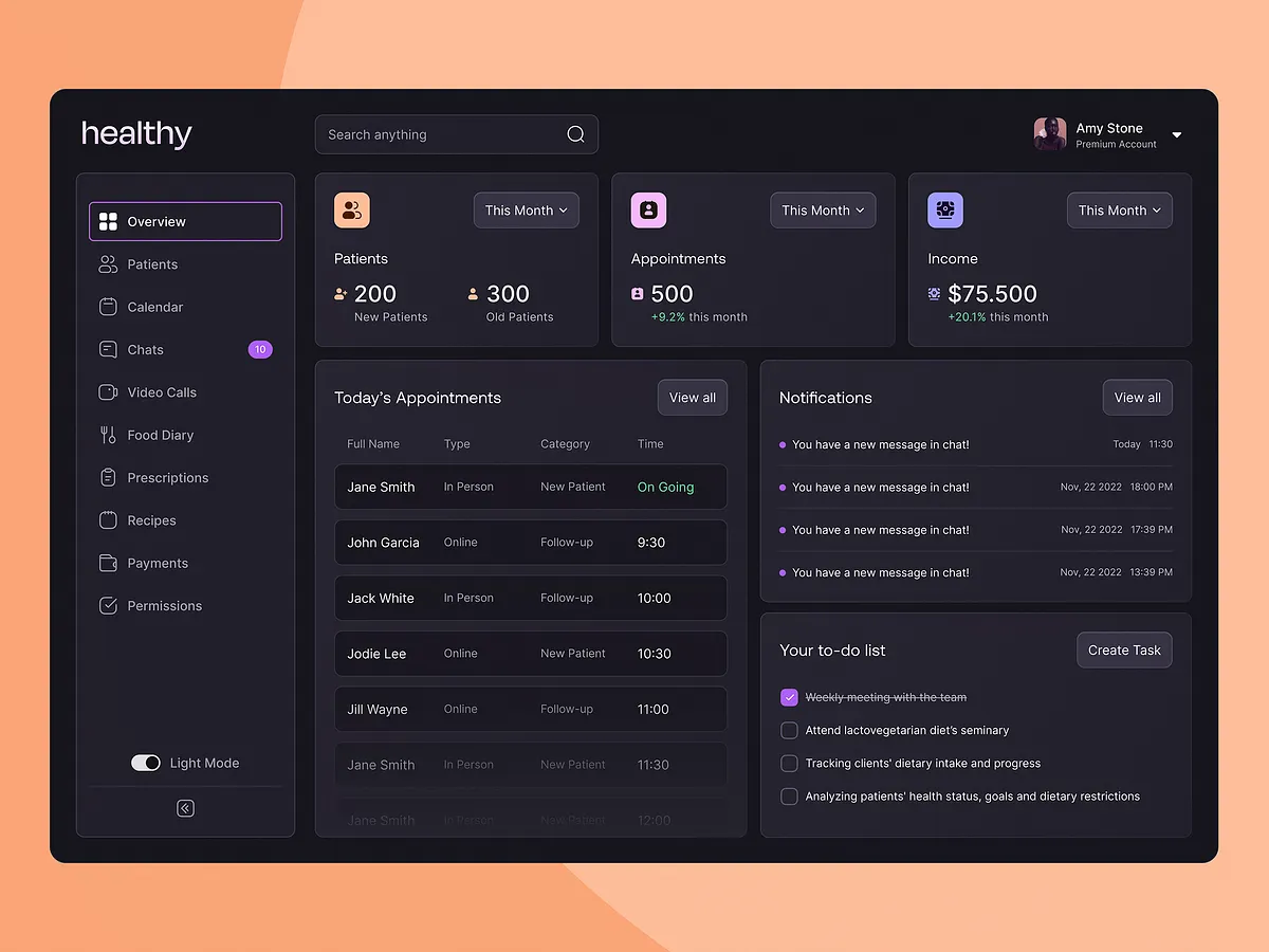 Browse thousands of Light UI Dashboard images for design inspiration ...