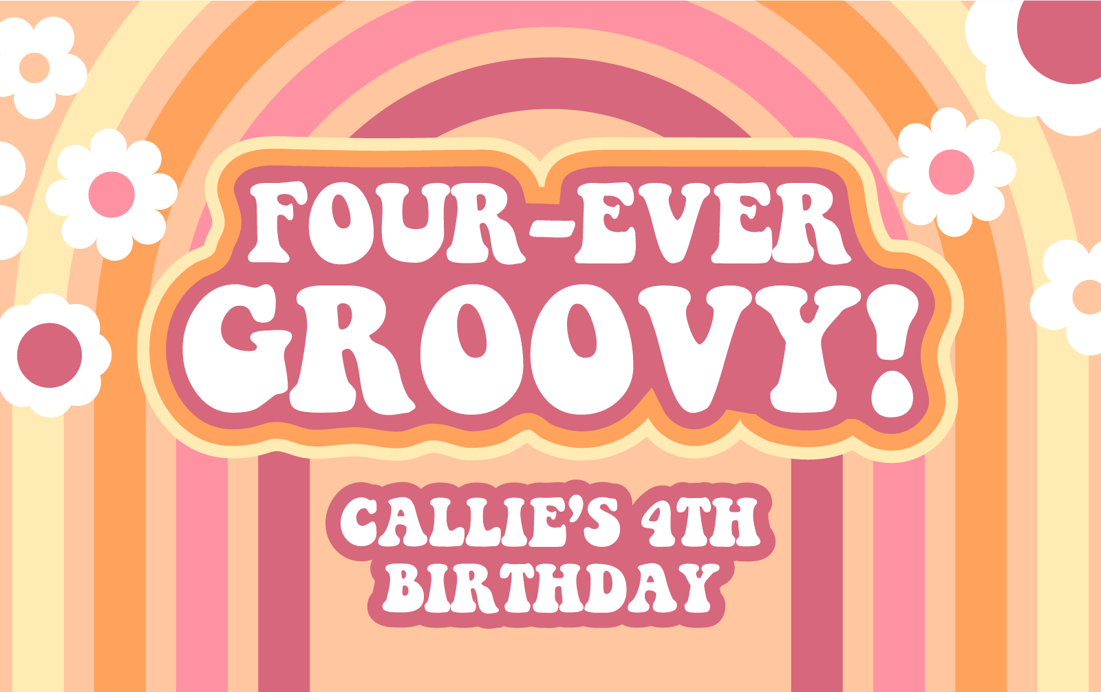 Four-Ever Groovy by Amy Lujan on Dribbble