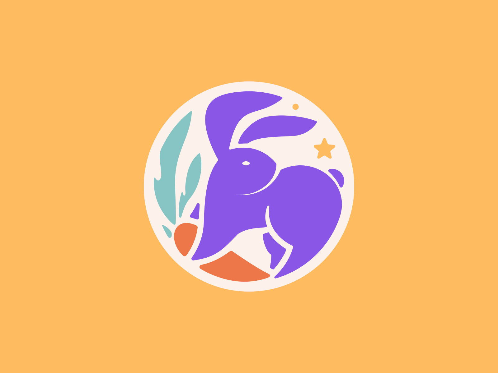 Shining rabbit by Garasigrafis on Dribbble