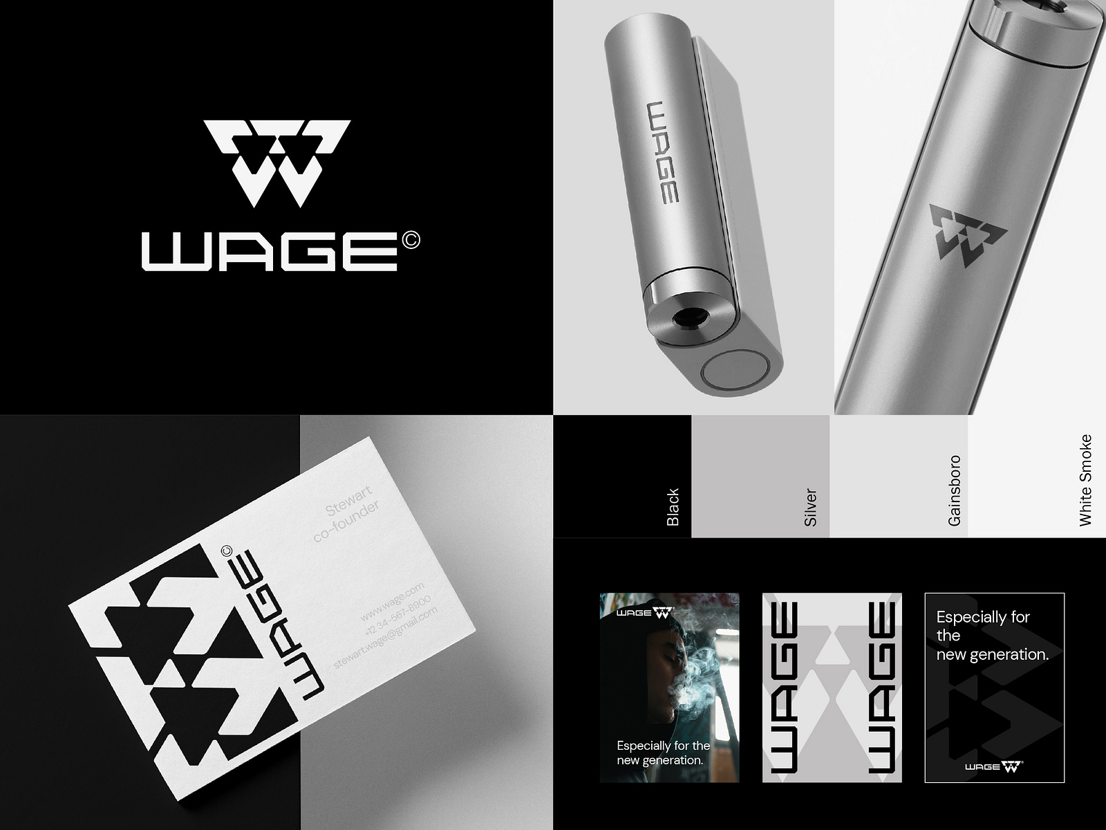Wage© Logo Design. by Next Mahamud on Dribbble