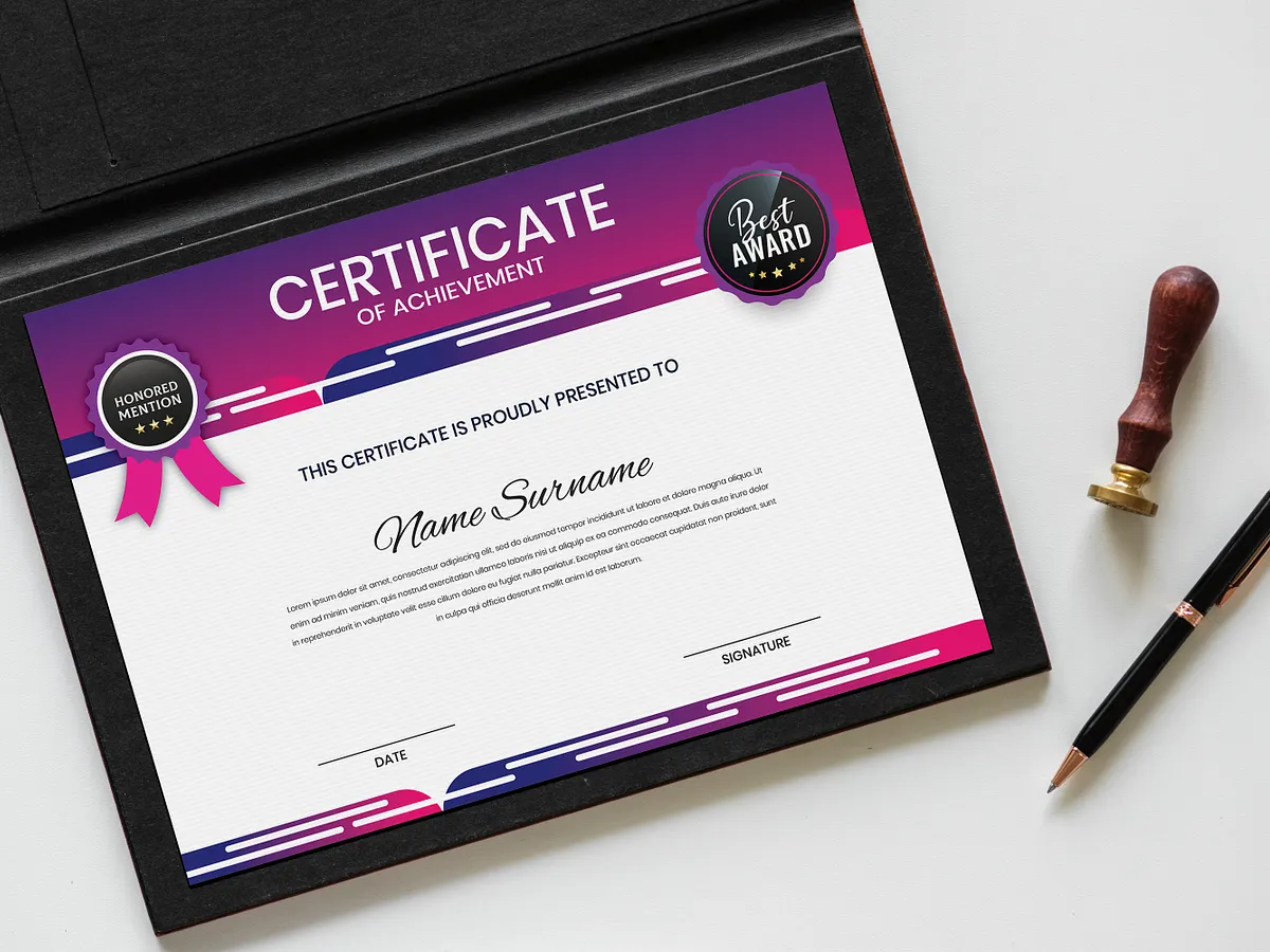 Appreciation Certificate designs, themes, templates and downloadable ...