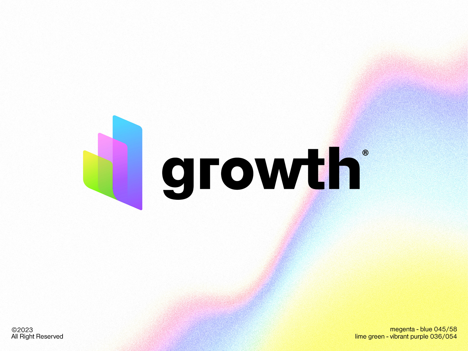 Growth logo design - Investment, profit, grow, boost, trading by Venos ...