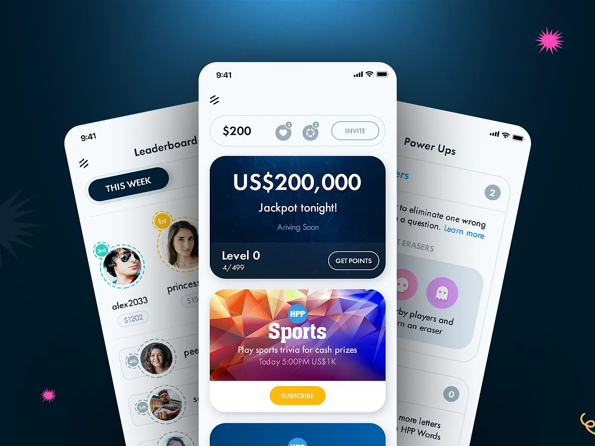 Browse thousands of Hq Trivia images for design inspiration | Dribbble