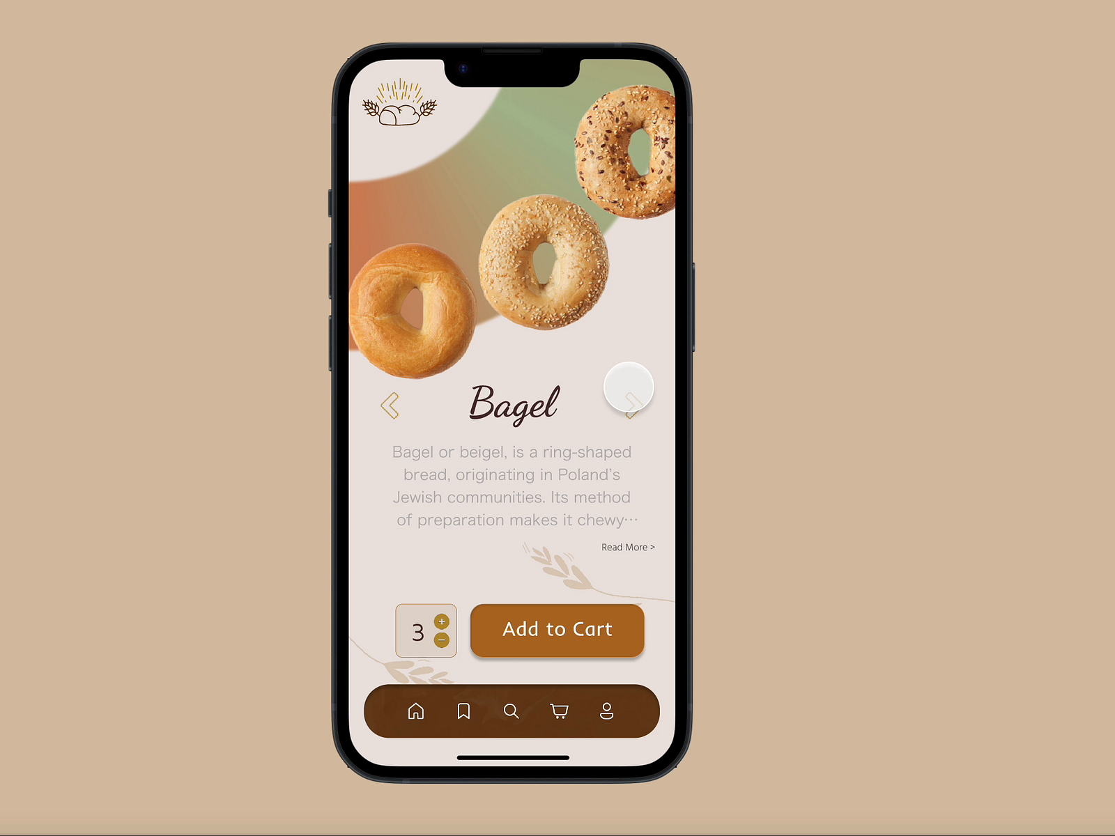 Bakery UI Motion by Fatemeh Abbasi on Dribbble