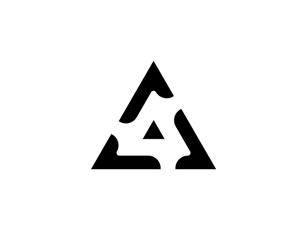 Triangle of triad by Achi Kandelaki on Dribbble