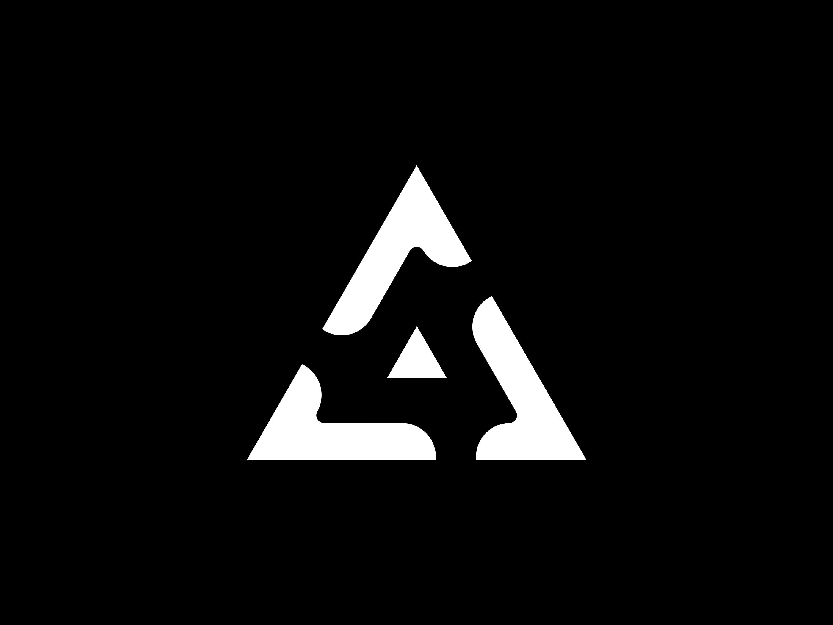 Triangle of triad by Achi Kandelaki on Dribbble