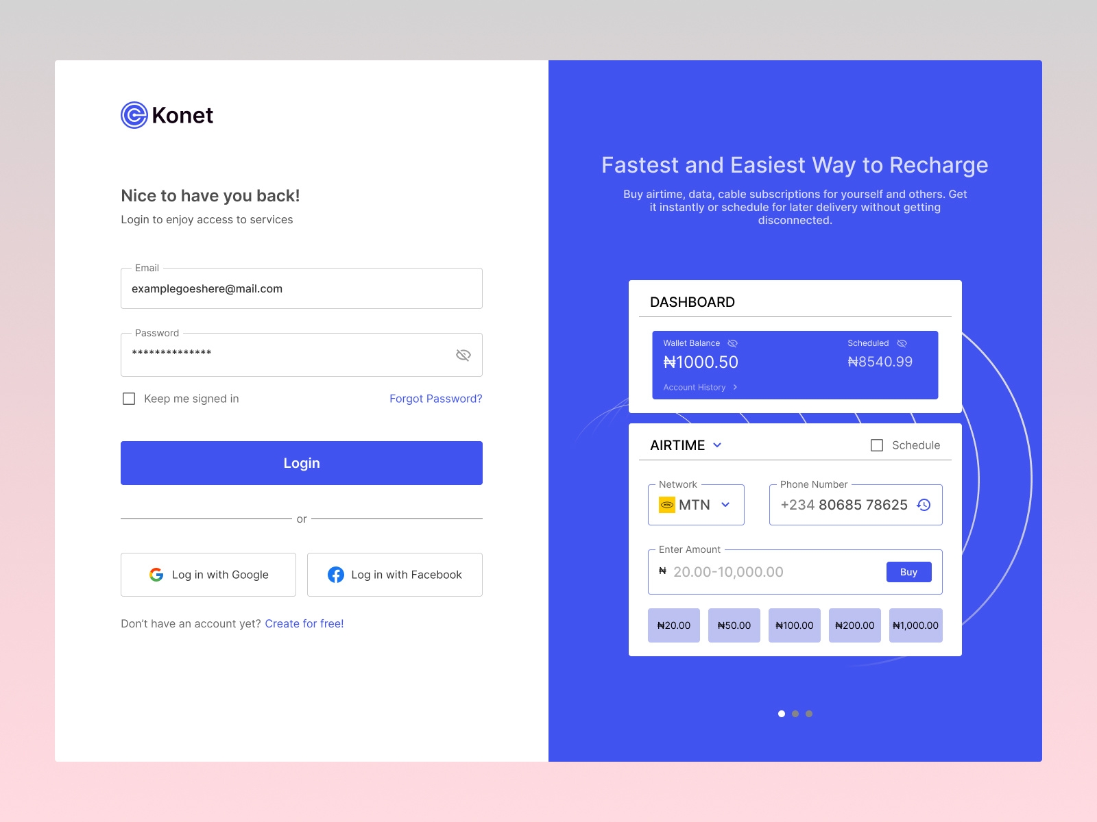 Konet: The All-In-One Subscription Platform by Kayode Olotu on Dribbble