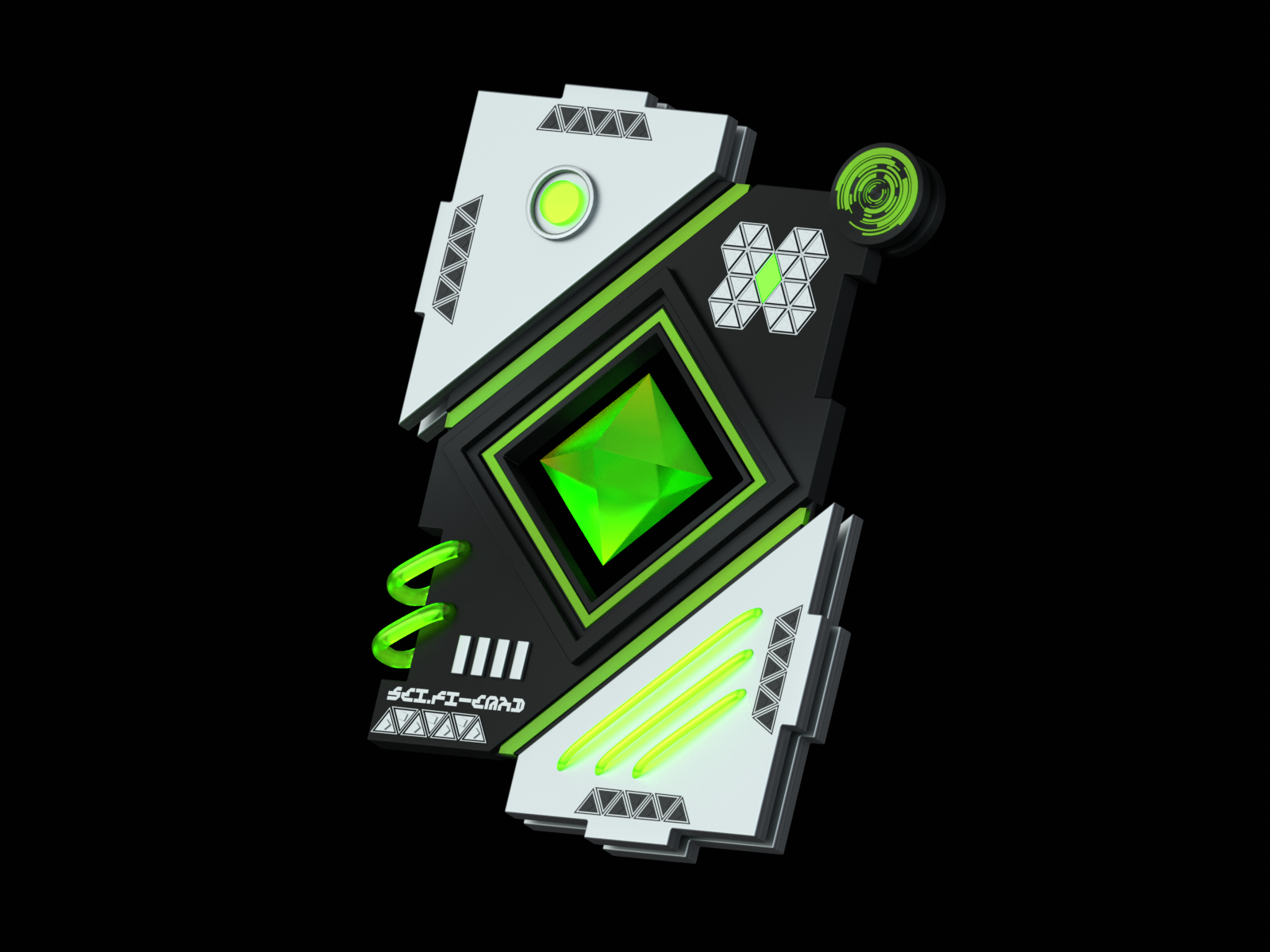Sci-Fi Cards by Milad Sanei on Dribbble