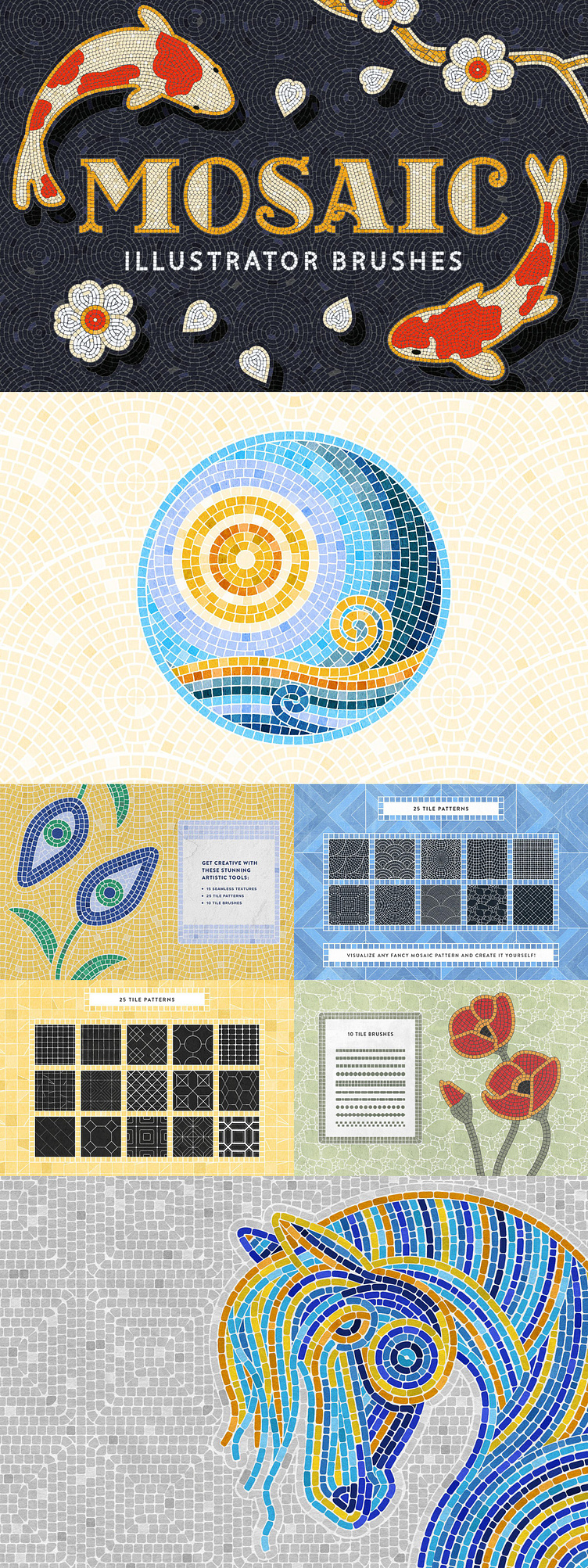 Illustrator Brushes Bundle By Pixelbuddha On Dribbble