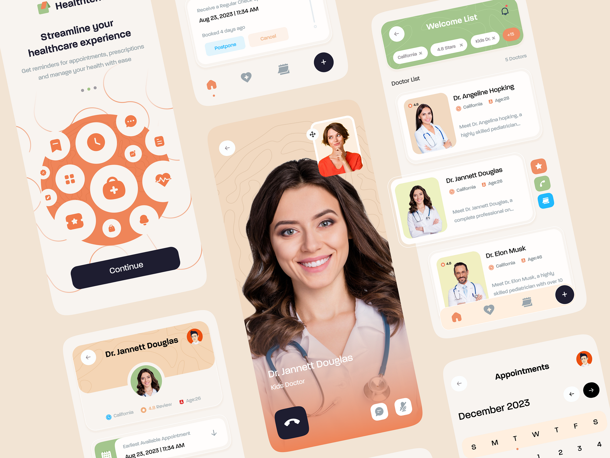 Healthcare App by Mehmet Özsoy for Orizon: UI/UX Design Agency on Dribbble