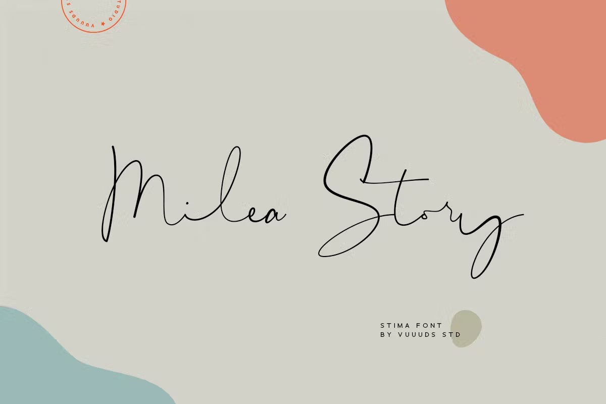 Stima Font by Richarde Leei on Dribbble