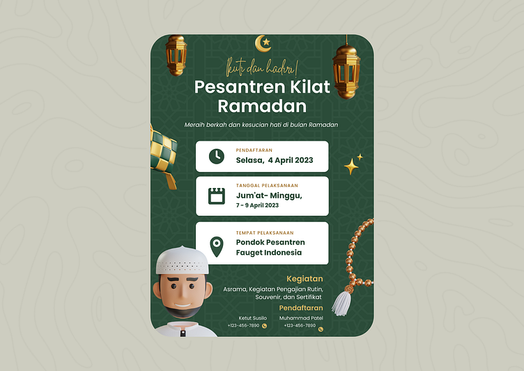 Desain Poster Bulan Ramadhan by Puput Indah Permata Sari on Dribbble