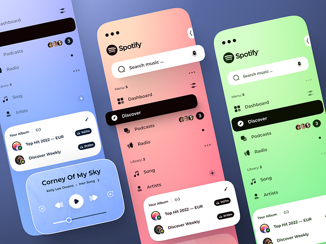 Browse thousands of Side Menu images for design inspiration | Dribbble