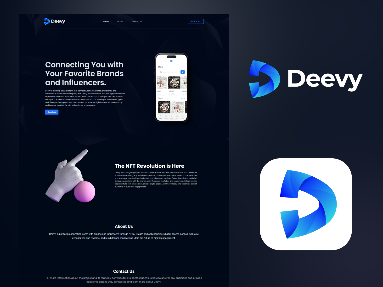 Letter D logo design - NFT logo design by Kibriya Sabbir on Dribbble