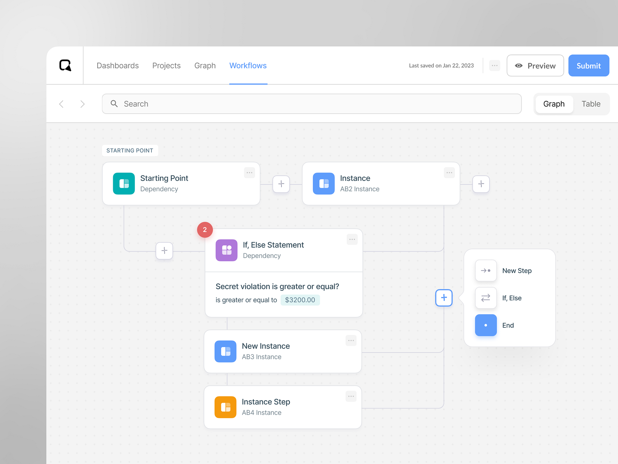 Workflow Builder by Sandro Tavartkiladze on Dribbble