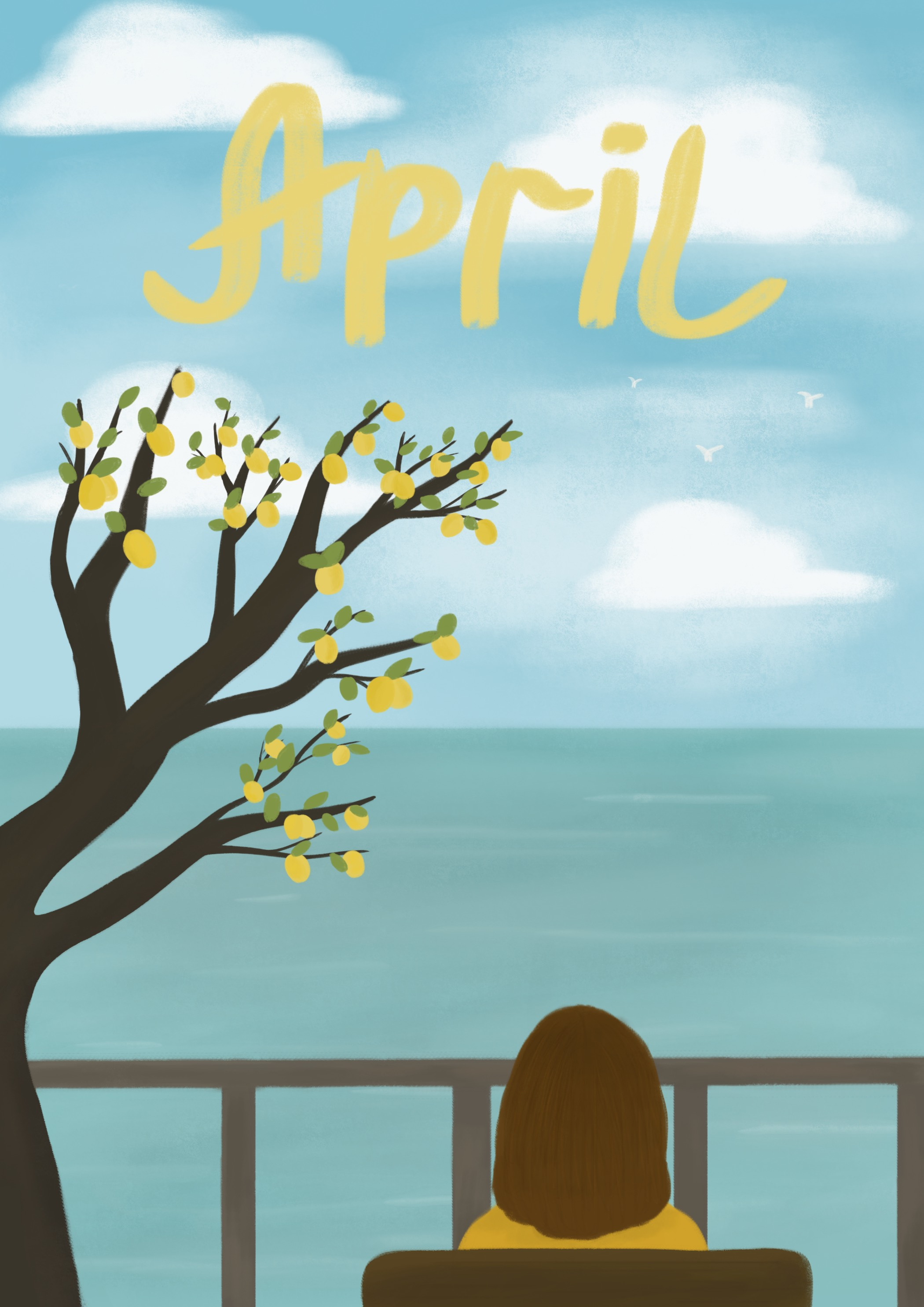 Hallo, April🌼 by Julialand on Dribbble