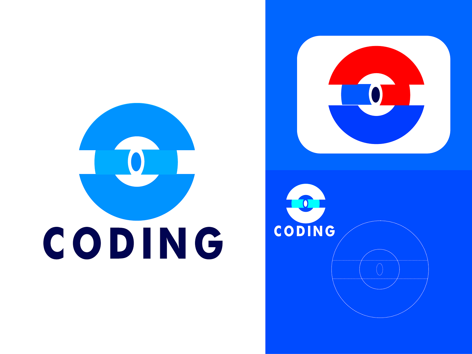 Coding Logo Design by Mizanlogotech on Dribbble