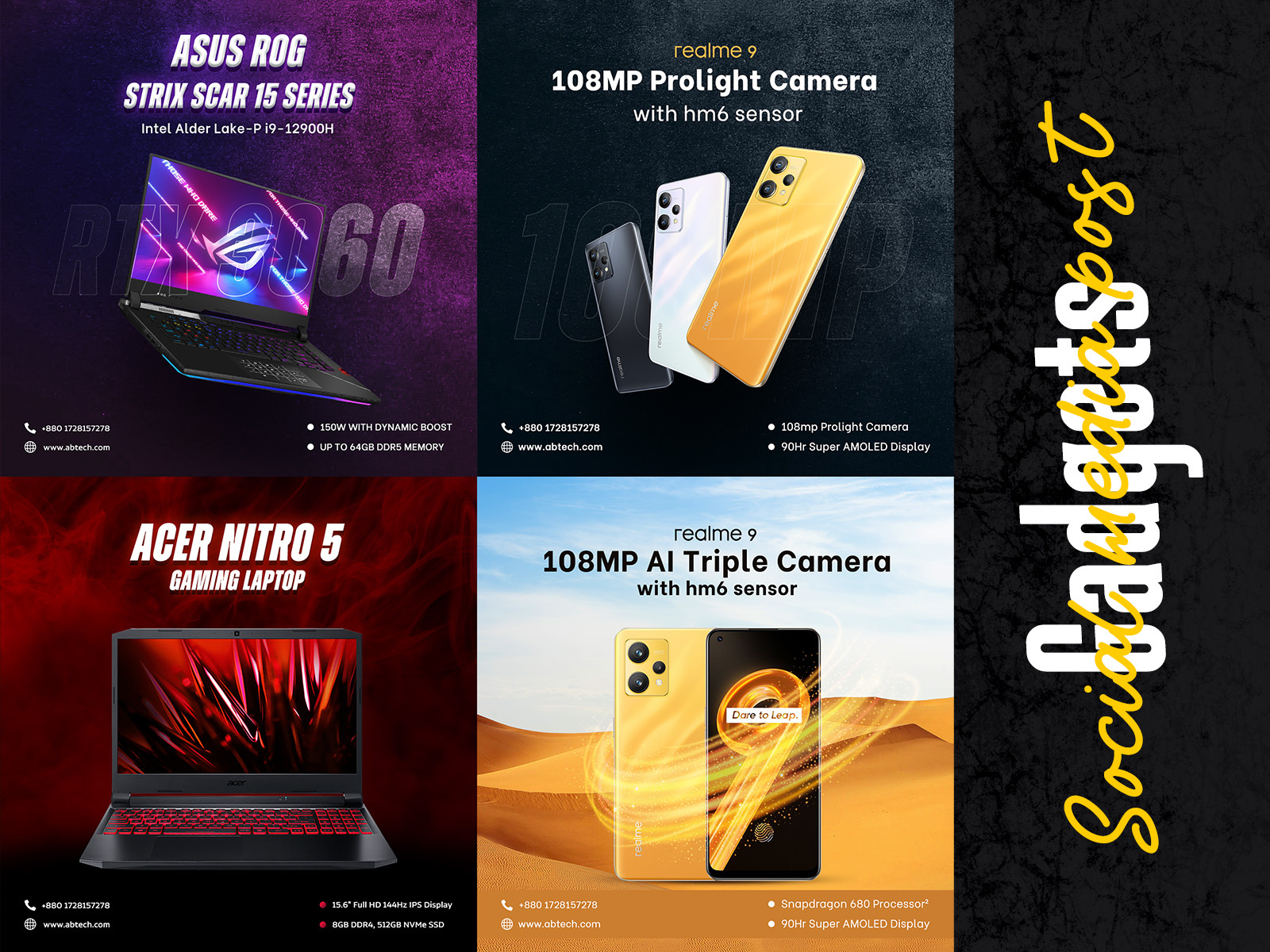 Gadgets Social Media Banner by Ab Razzak on Dribbble