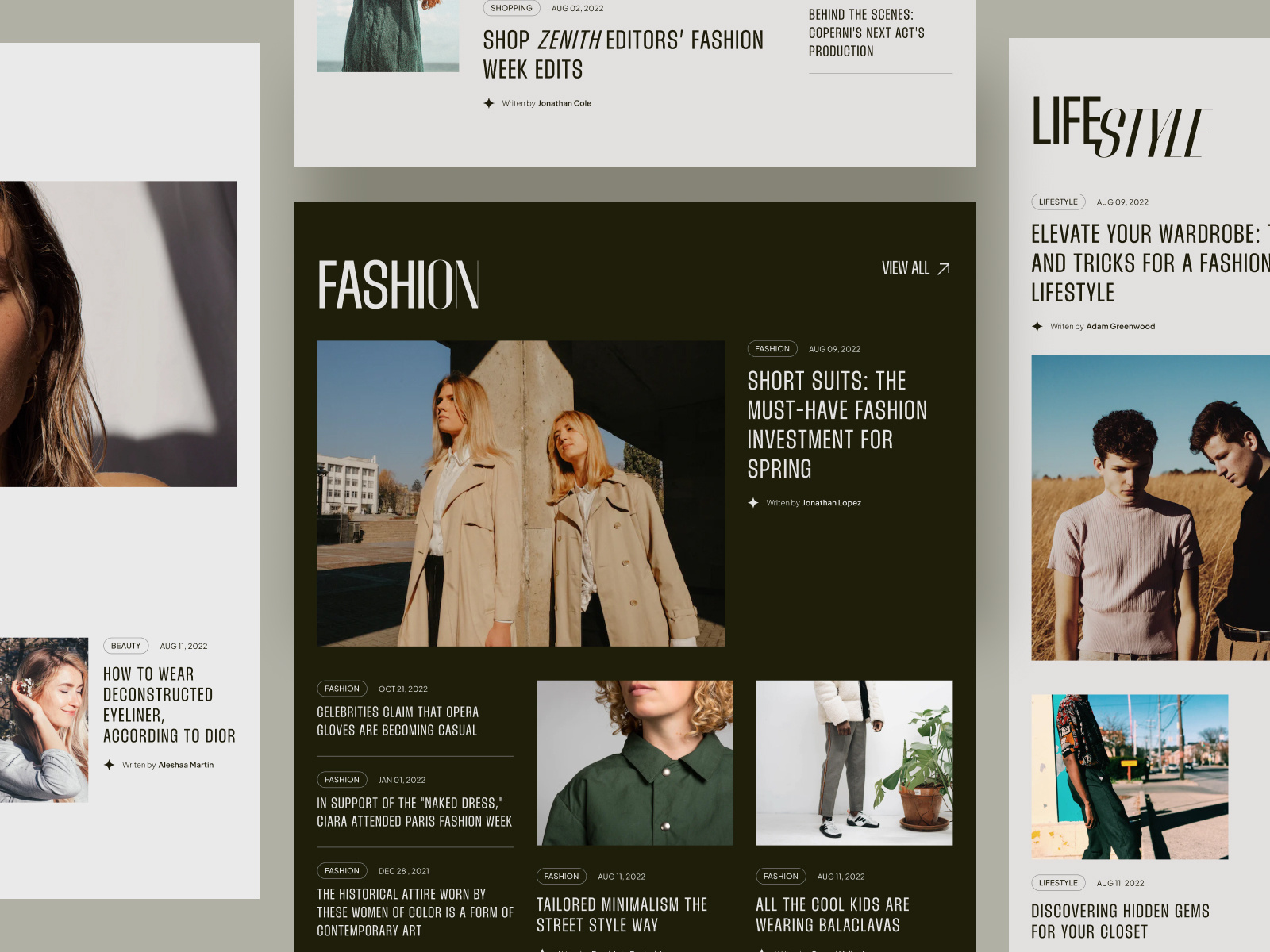 Stories Page - Zenith Magazine by yahya Amirudin for Illiyin Studio on ...