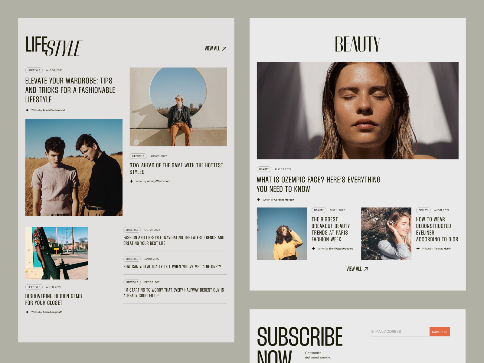 Stories Page - Zenith Magazine by yahya Amirudin for Illiyin Studio on ...