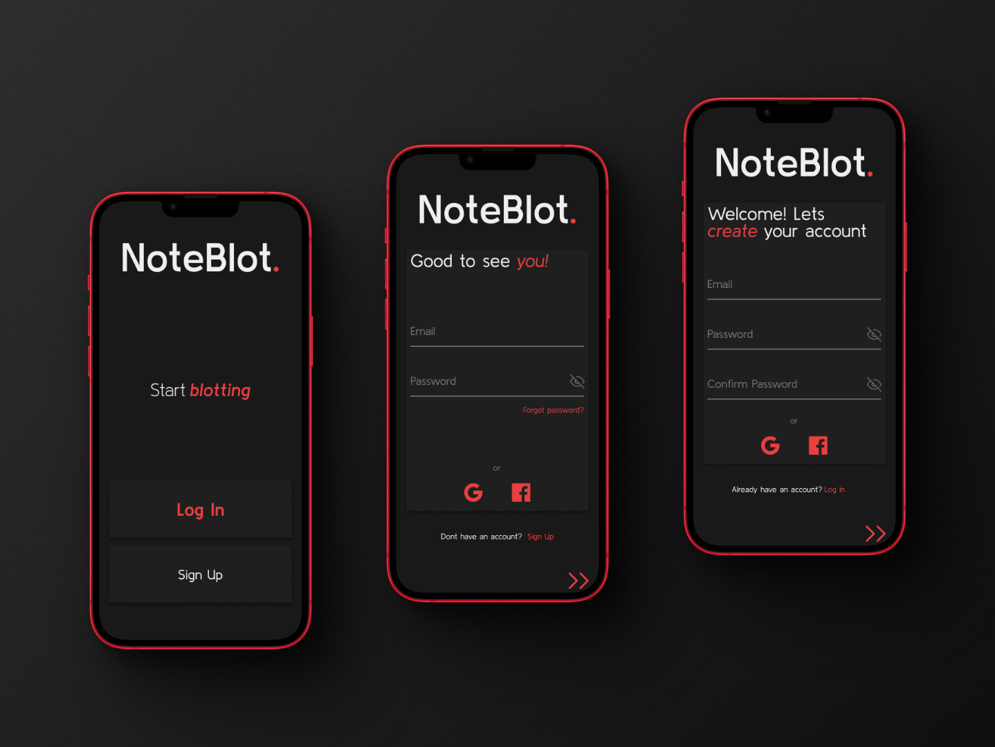 Notebook App UI by Harris Nasir on Dribbble
