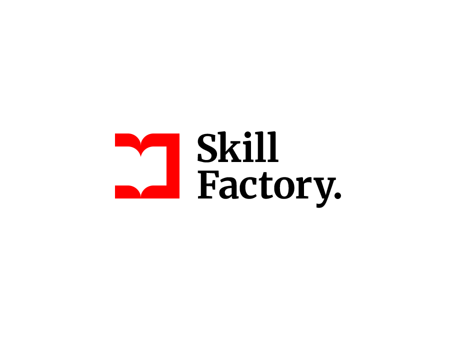 Skill Factory Logo 🧠📚 by Drew Kachalin on Dribbble