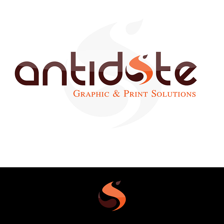 Logo Design for antidste by Muhammad atif on Dribbble