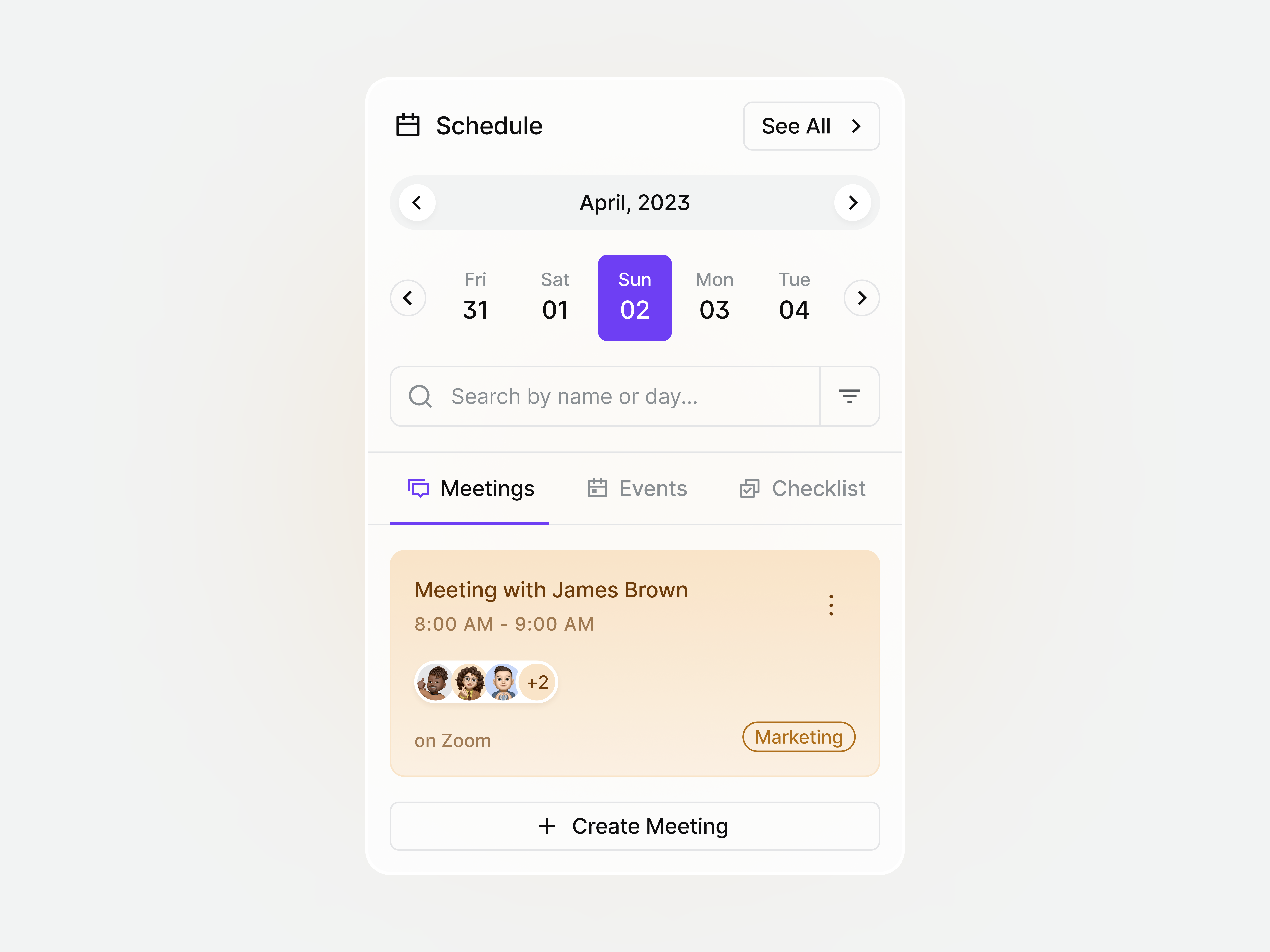 Schedule • AlignUI Design System by Erşad Başbağ on Dribbble