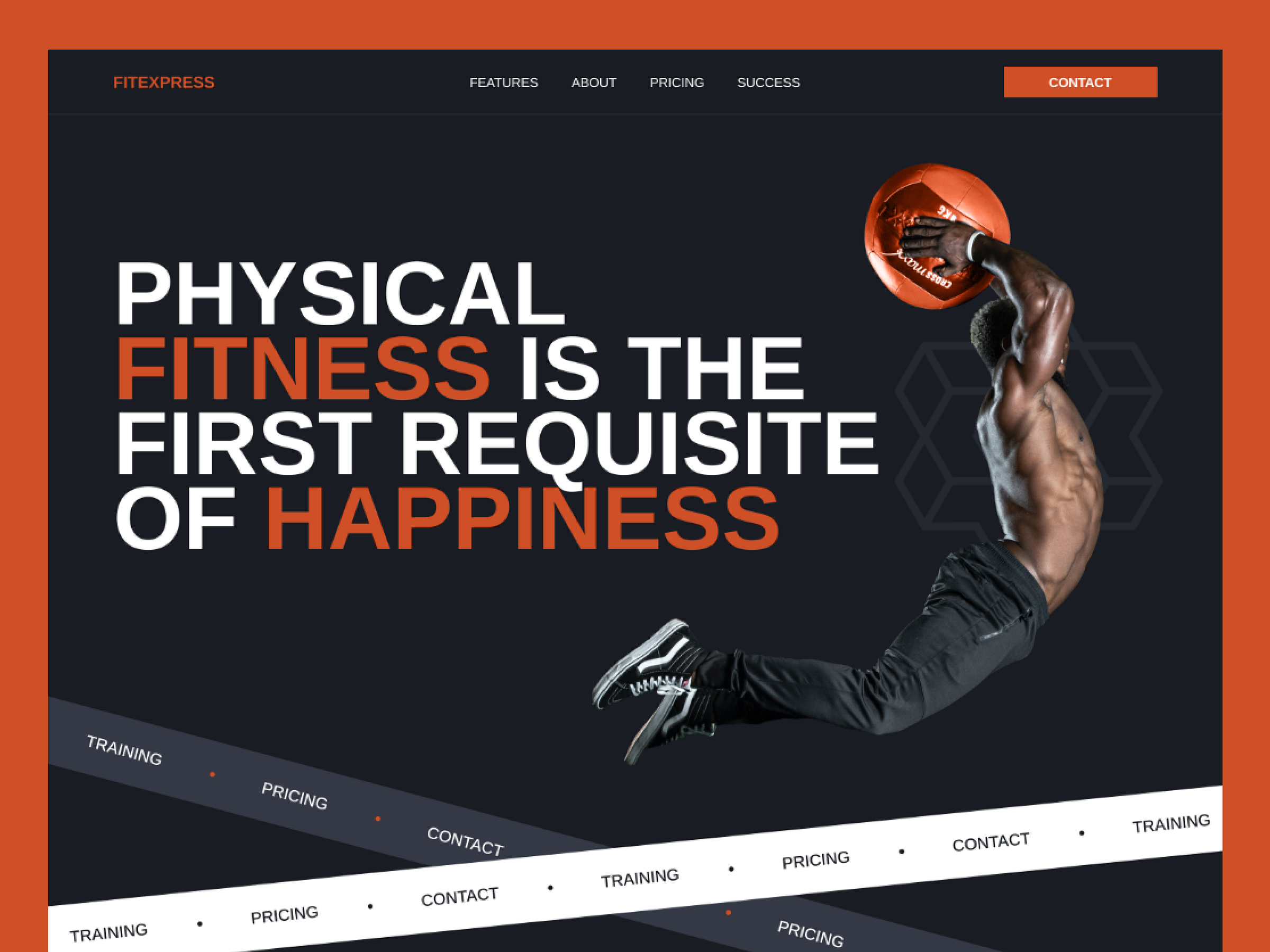 FITEXPRESS 💪 | Gym Web Template by Mohammad Ali on Dribbble