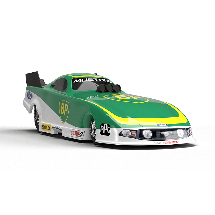 Funny Car 3D model by Mogra on Dribbble