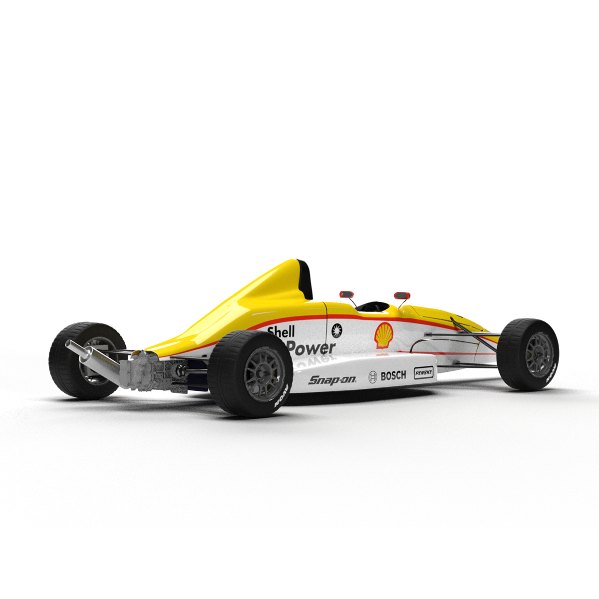 Spectrum Formula Ford 3D model by Mogra on Dribbble