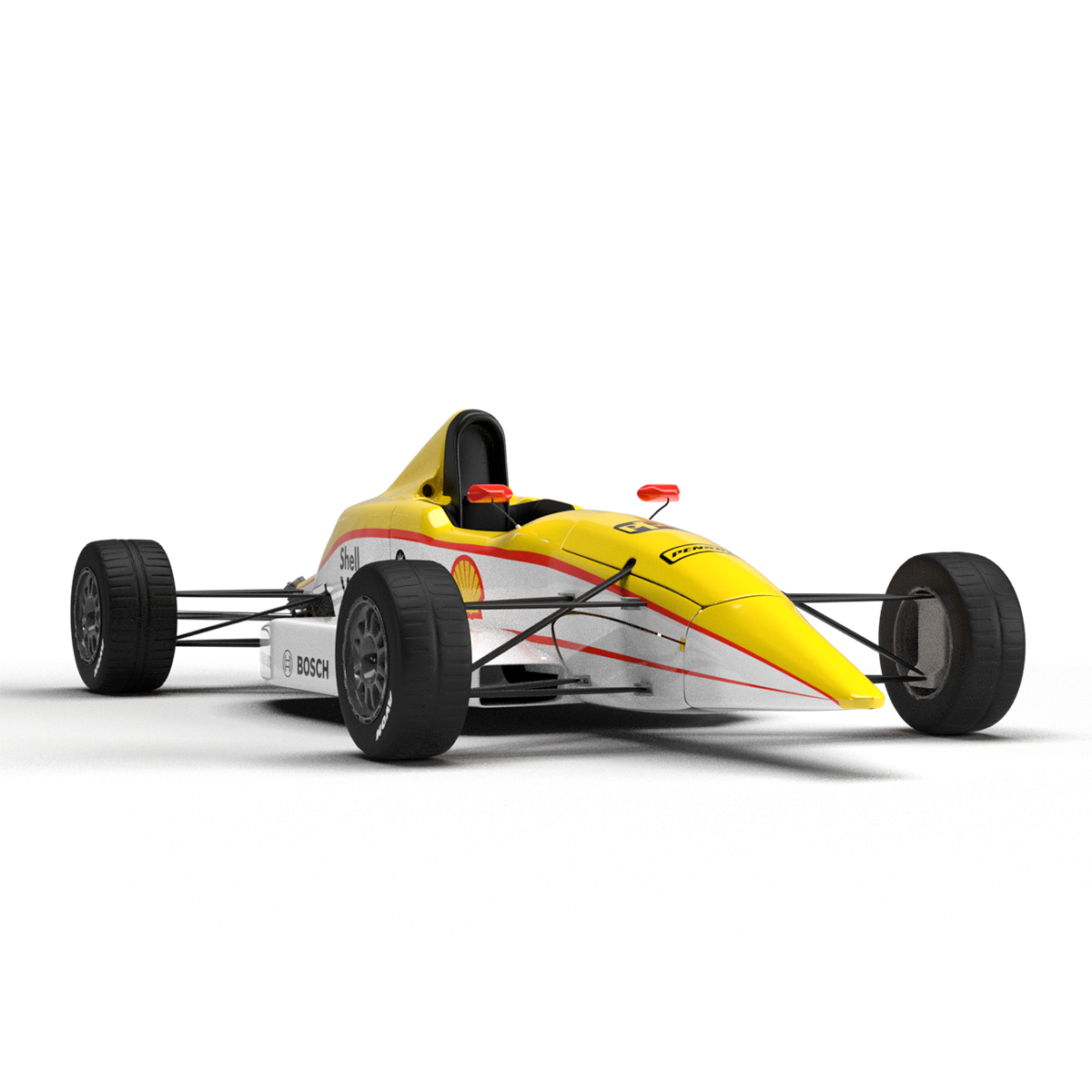 Spectrum Formula Ford 3D model by Mogra on Dribbble