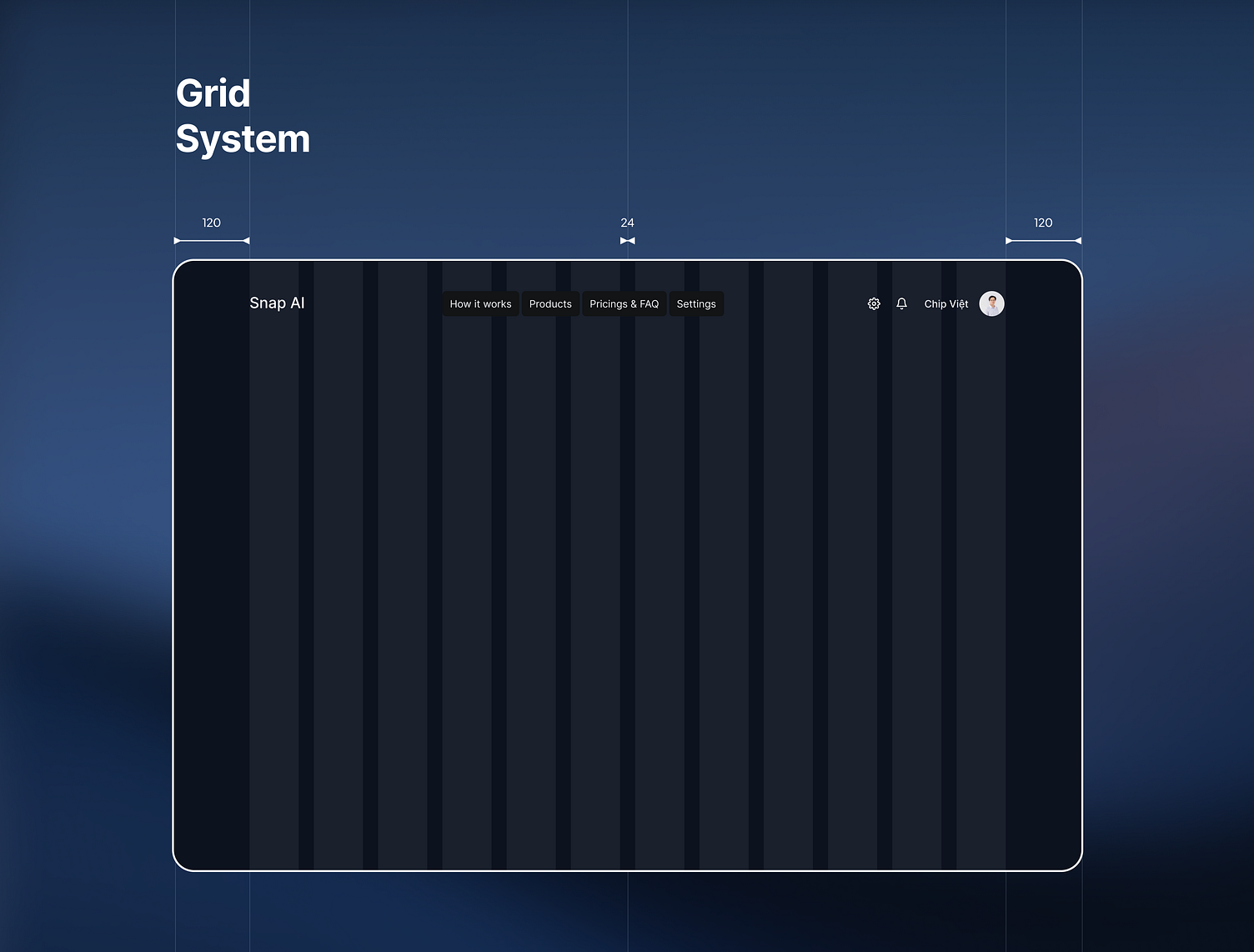 Design system (Grid layout & Typography) by Chip Viet on Dribbble
