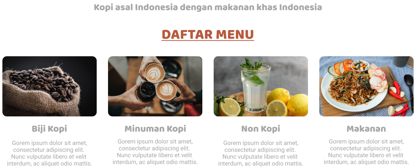 Desain UI Beranda Detik Ini Kopi by Ariefrp265 on Dribbble