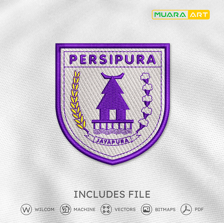 Indonesian Football Club Logo Embroidery Design by Sigit Wahyudi on ...