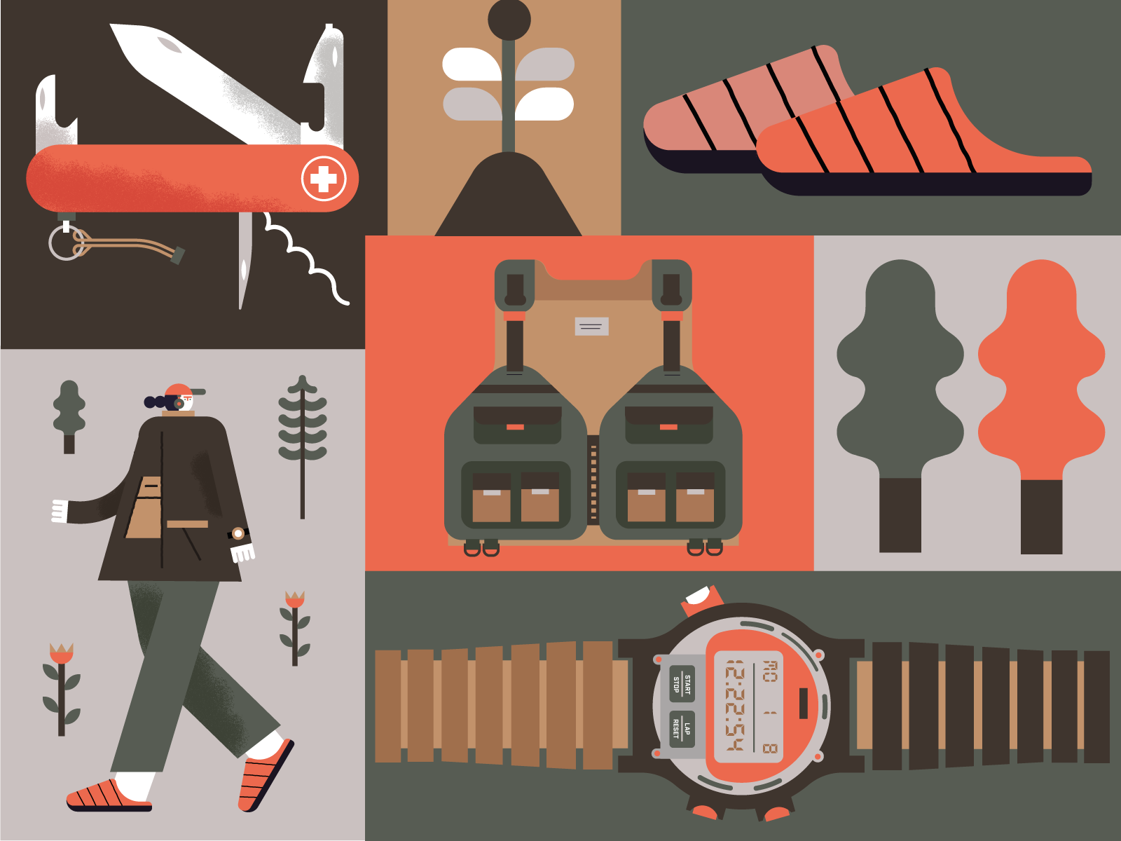 Go out by Stereoplastika on Dribbble