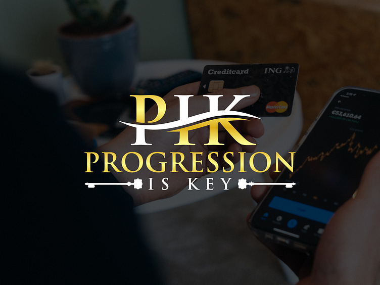 PIK initials logo design by Adnanh Graphics on Dribbble