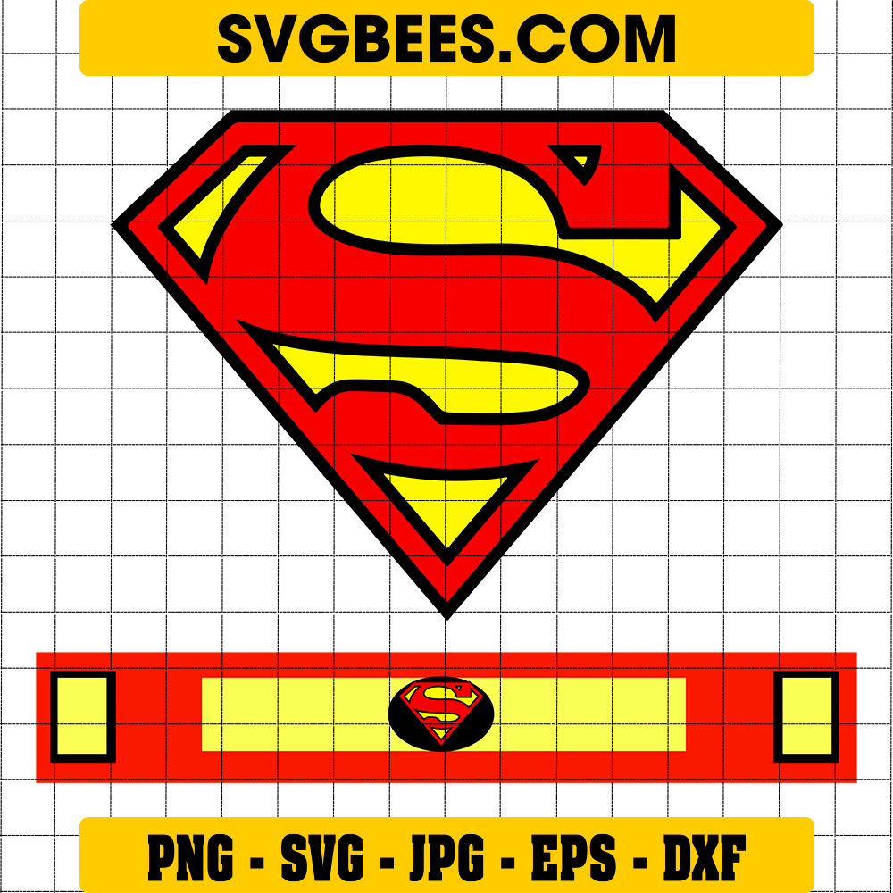 Superman Belt SVG by SVGbees: SVG Files for Cricut - Get Premium SVGs ...