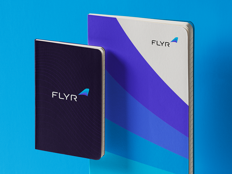 FLYR Brand Guidelines, style guide book, branding deck, logo by ...
