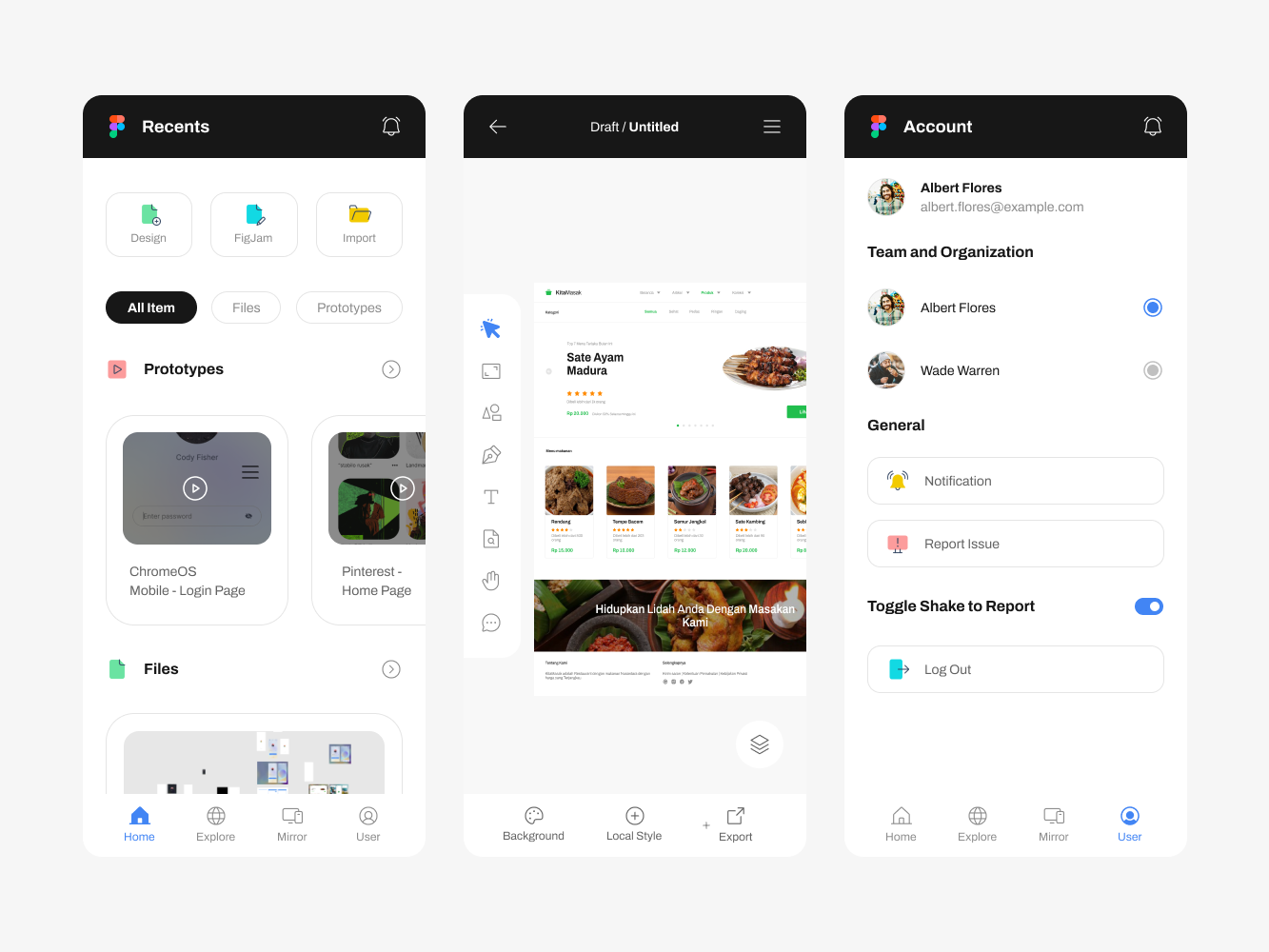 Figma App - Apps for Designing by Suyatna on Dribbble
