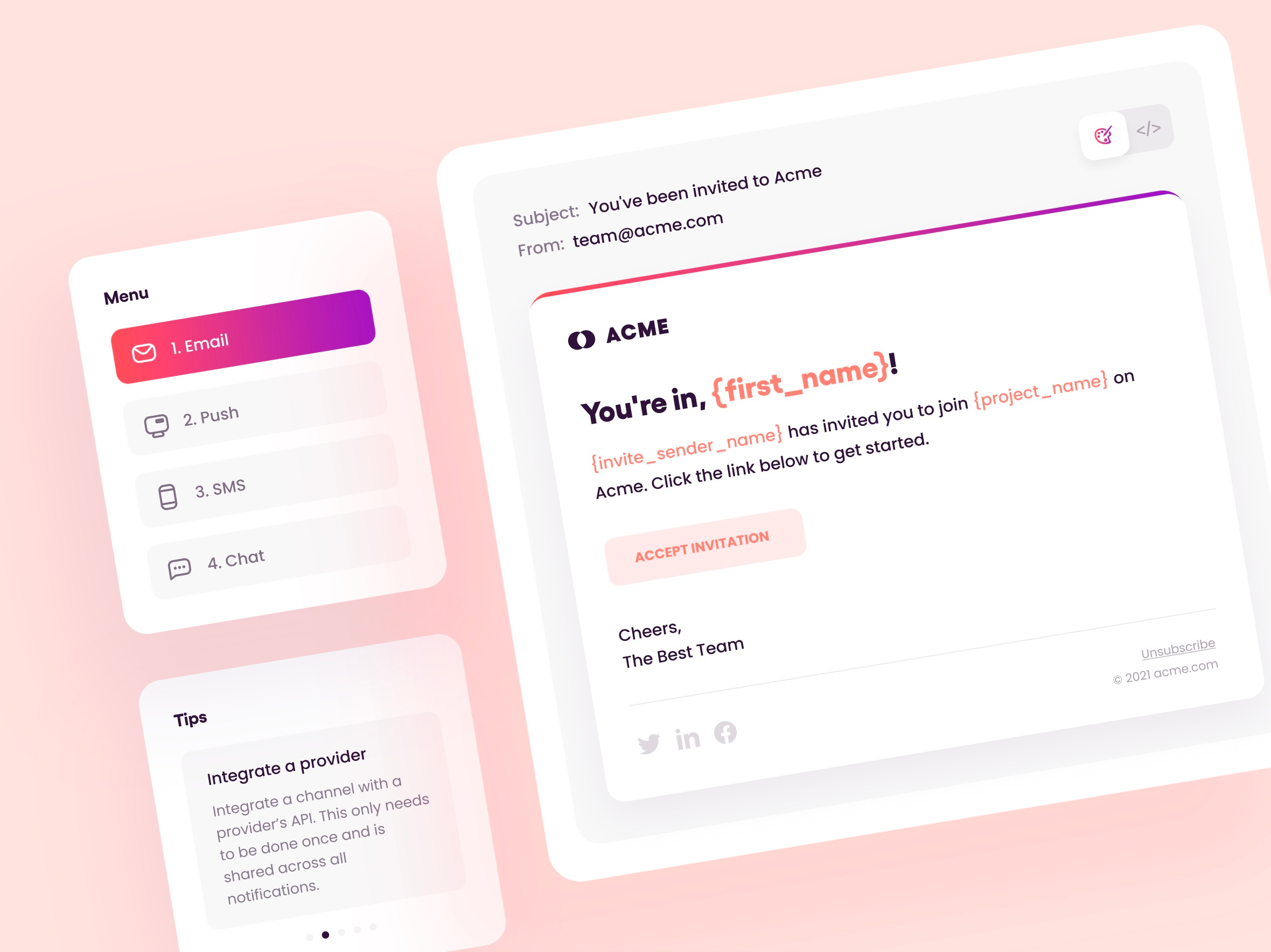 Courier - Notification Builder by Alexey Matyushkin for CollabWest on ...